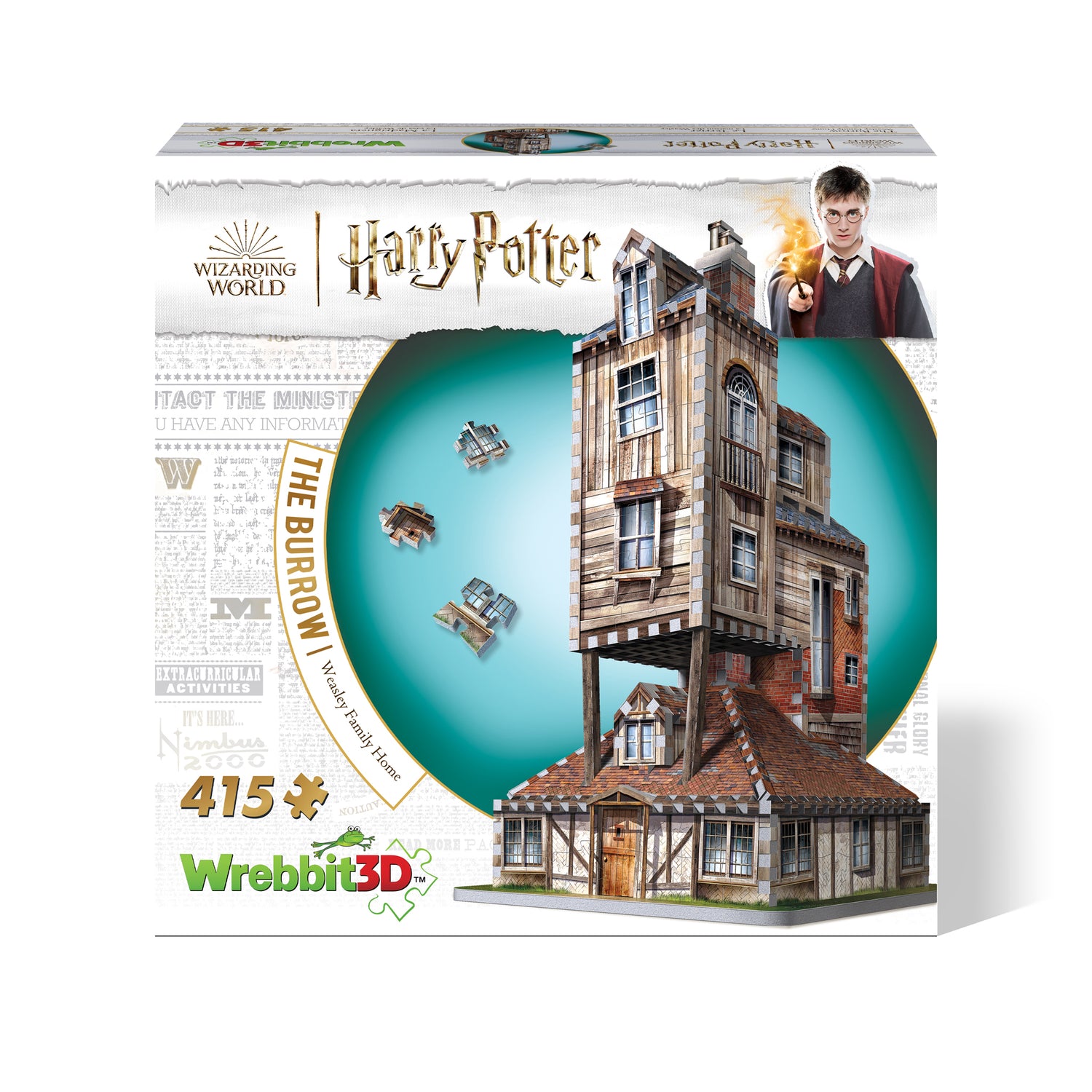 The Burrow - Weasley Family Home – Wrebbit3D Puzzles